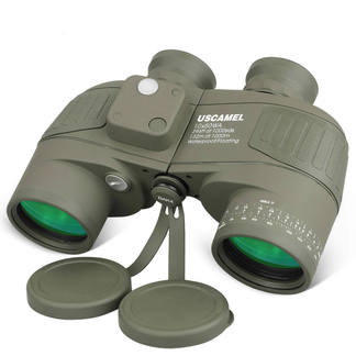 USCAMEL 10x50 Marine Waterproof Range Finder Binoculars with Compass ...